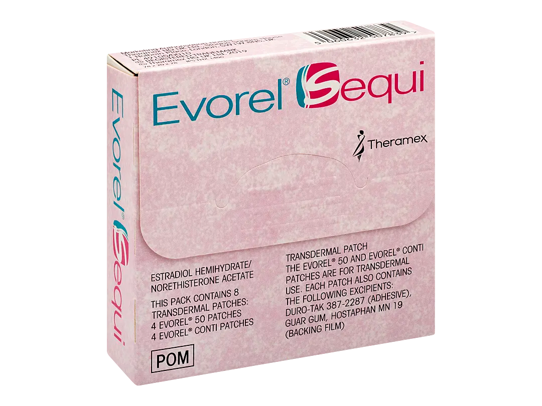 Buy Evorel Sequi HRT Patches Online - Hormone Balance & Menopause Relief | Westbury Chemist ...