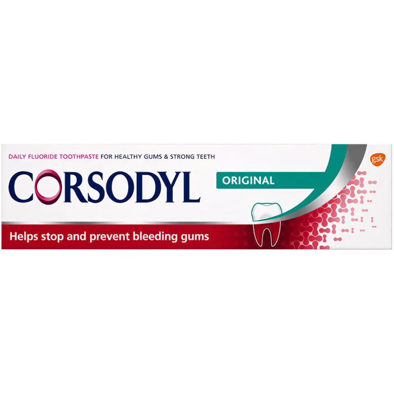 Buy Corsodyl Daily Original Toothpaste 75ml - Gum Care & Fresh Breath ...