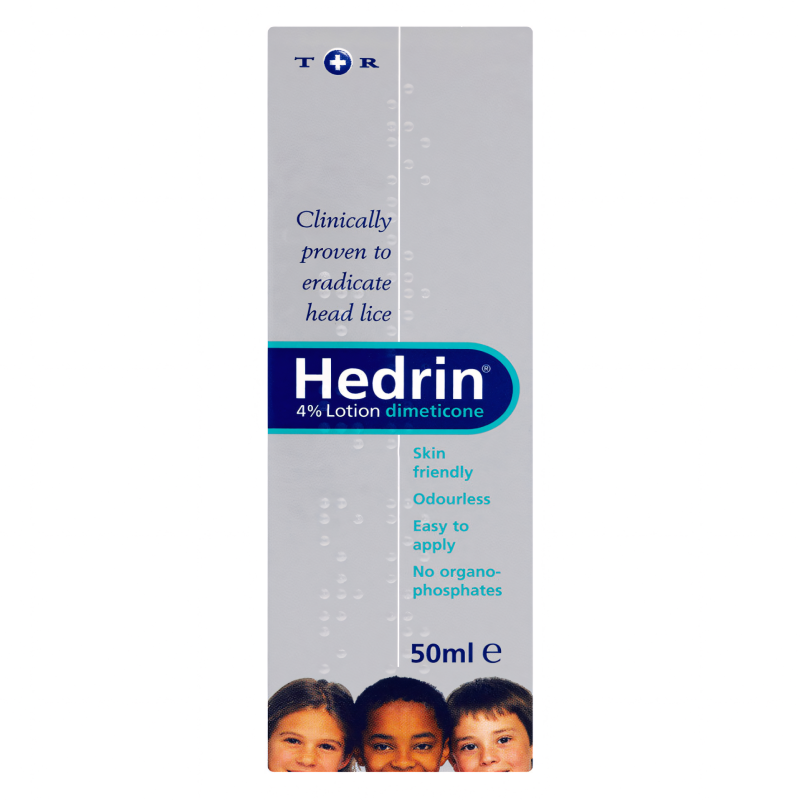Hedrin 4% Lotion Dimeticone - Fast & Effective Lice Treatment ...