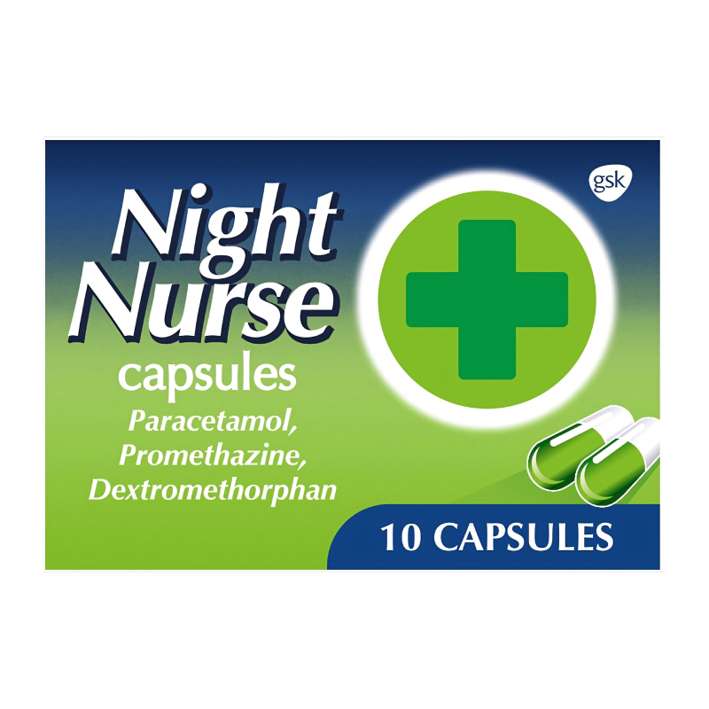 Night Nurse Capsules for Cold & Flu Relief - Fast-Acting Solution from ...