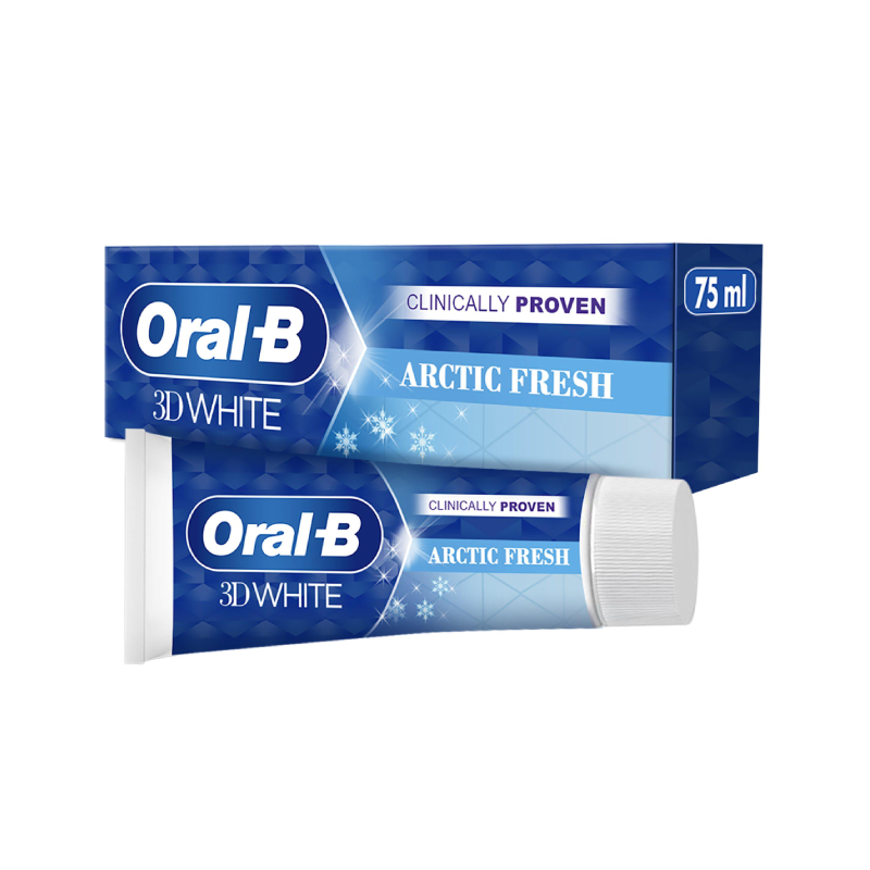 Brighten Your Smile with Oral B 3D White Arctic Fresh Toothpaste ...
