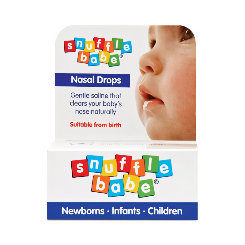 Relieve Baby's Congestion Fast with Snufflebabe Nasal Drops Available ...