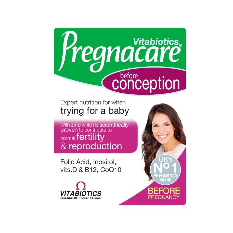 Boost Fertility with Vitabiotics Pregnacare Before Conception Tablets ...