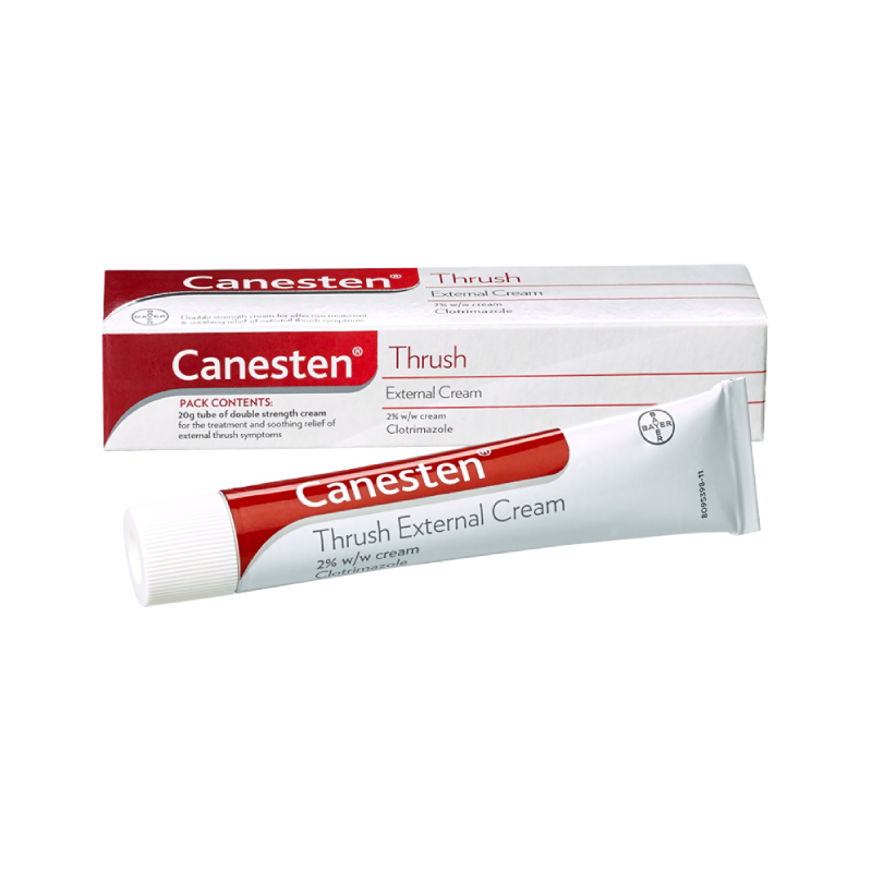 Fast-Acting Canesten 2% Thrush Cream 20g - Effective Relief at Westbury ...
