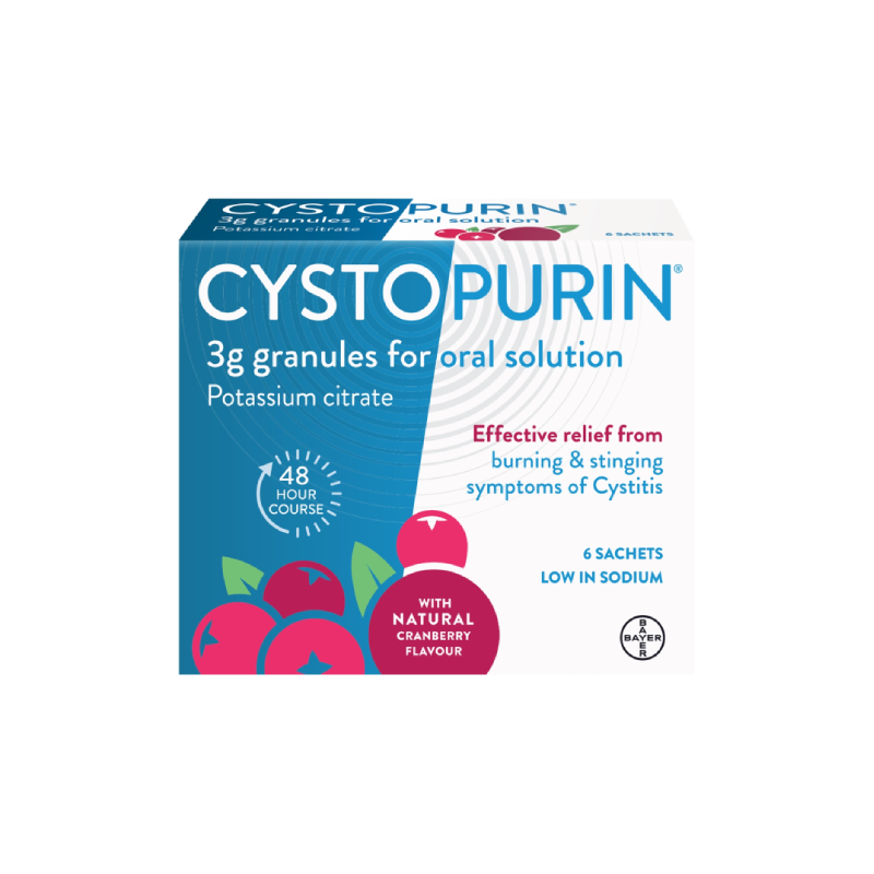 Fast Relief from Cystitis with Cystopurin Granules Sachets | Westbury ...