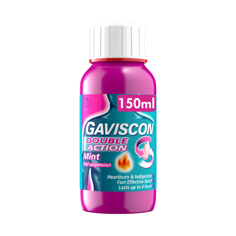 Gaviscon Double Action Mint Liquid for Fast Heartburn Relief | Westbury ...