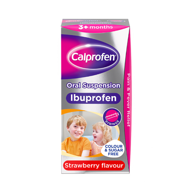 Calprofen Sugar-Free Ibuprofen for Headaches & Migraines - Fast Relief ...