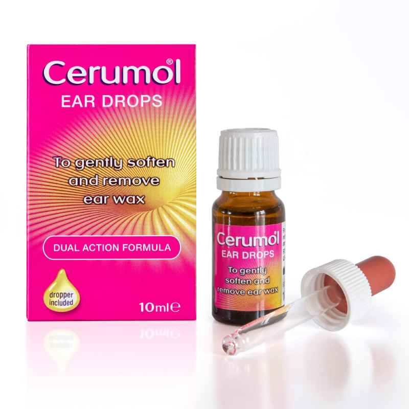 Cerumol Eardrops 10ml - Effective Earwax Removal | Buy Online at ...