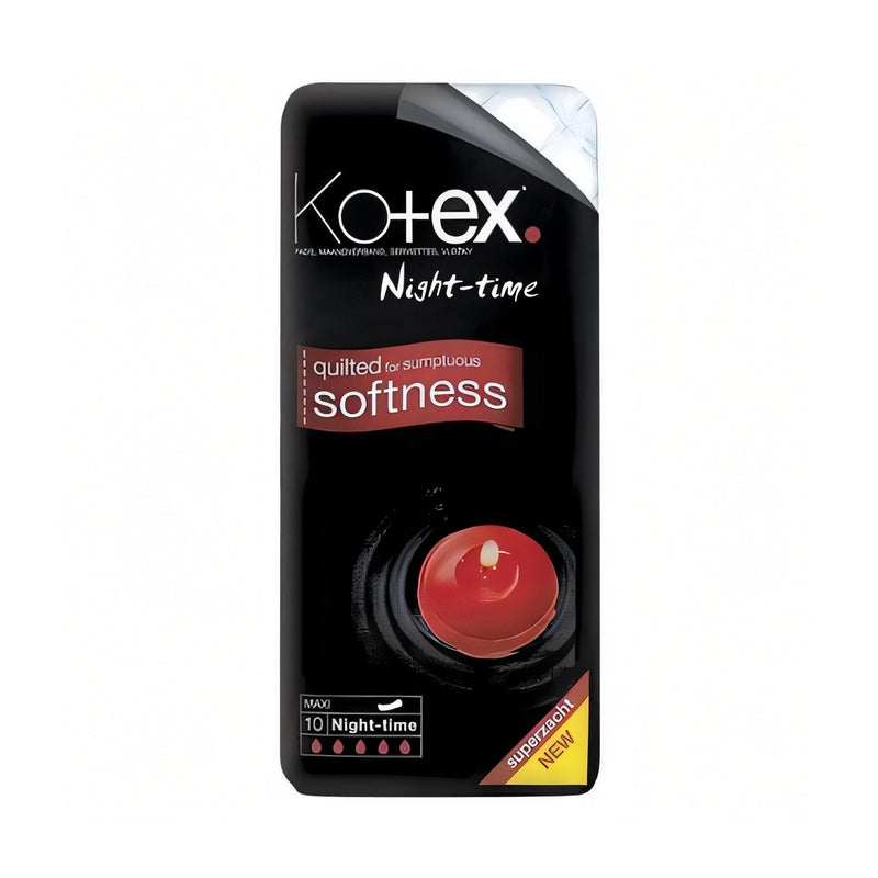 Kotex Maxi Night Time Pantyliners - Ultimate Overnight Protection ...